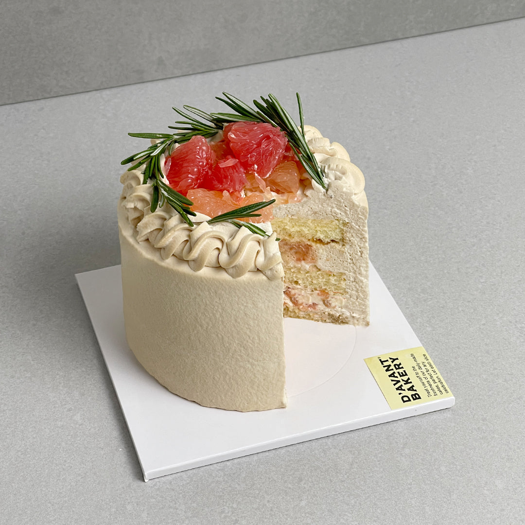 D8. Mini Grapefruit Earl Grey Cake – D'avant Bakery