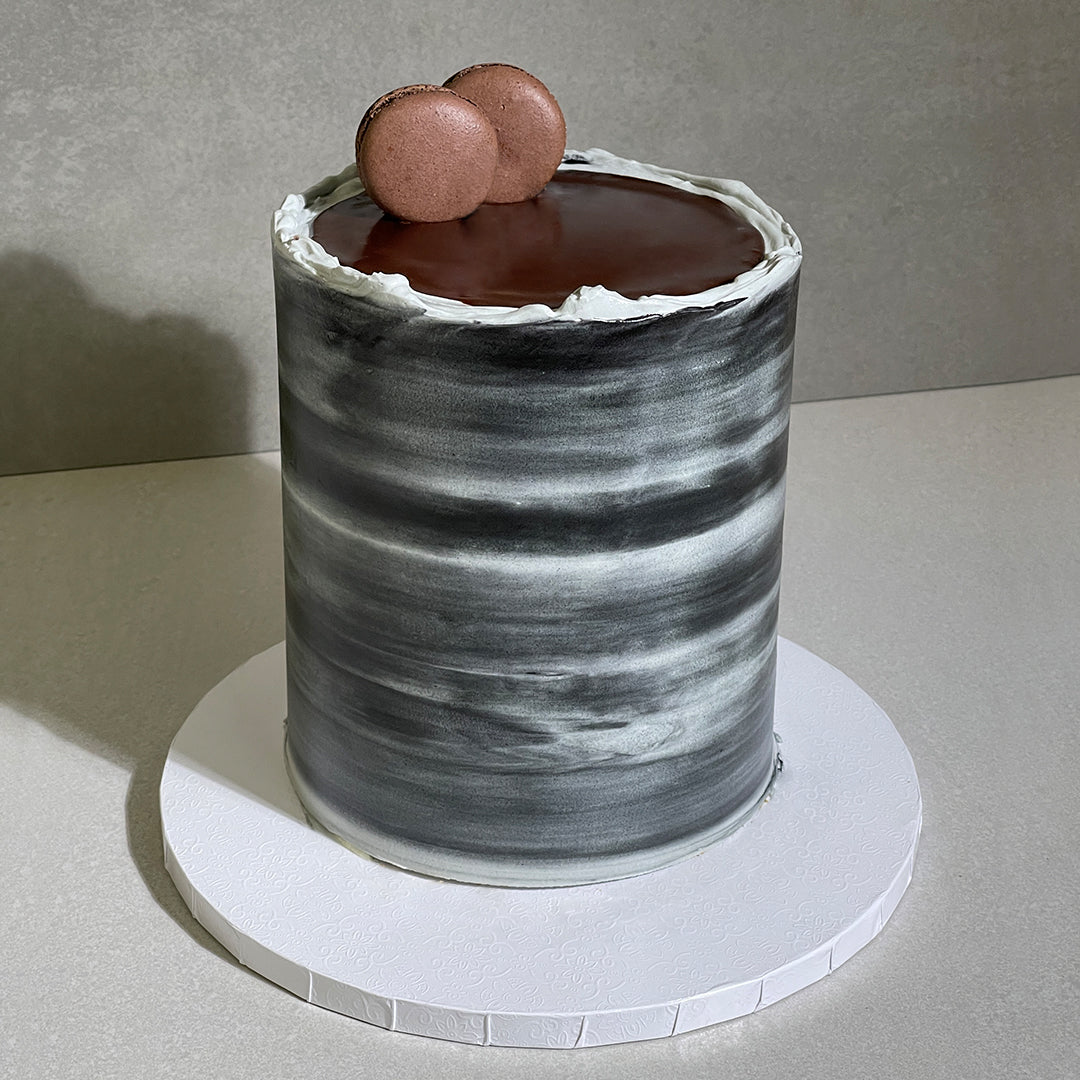 C10. Gray Mix Icing Cake – D'avant Bakery